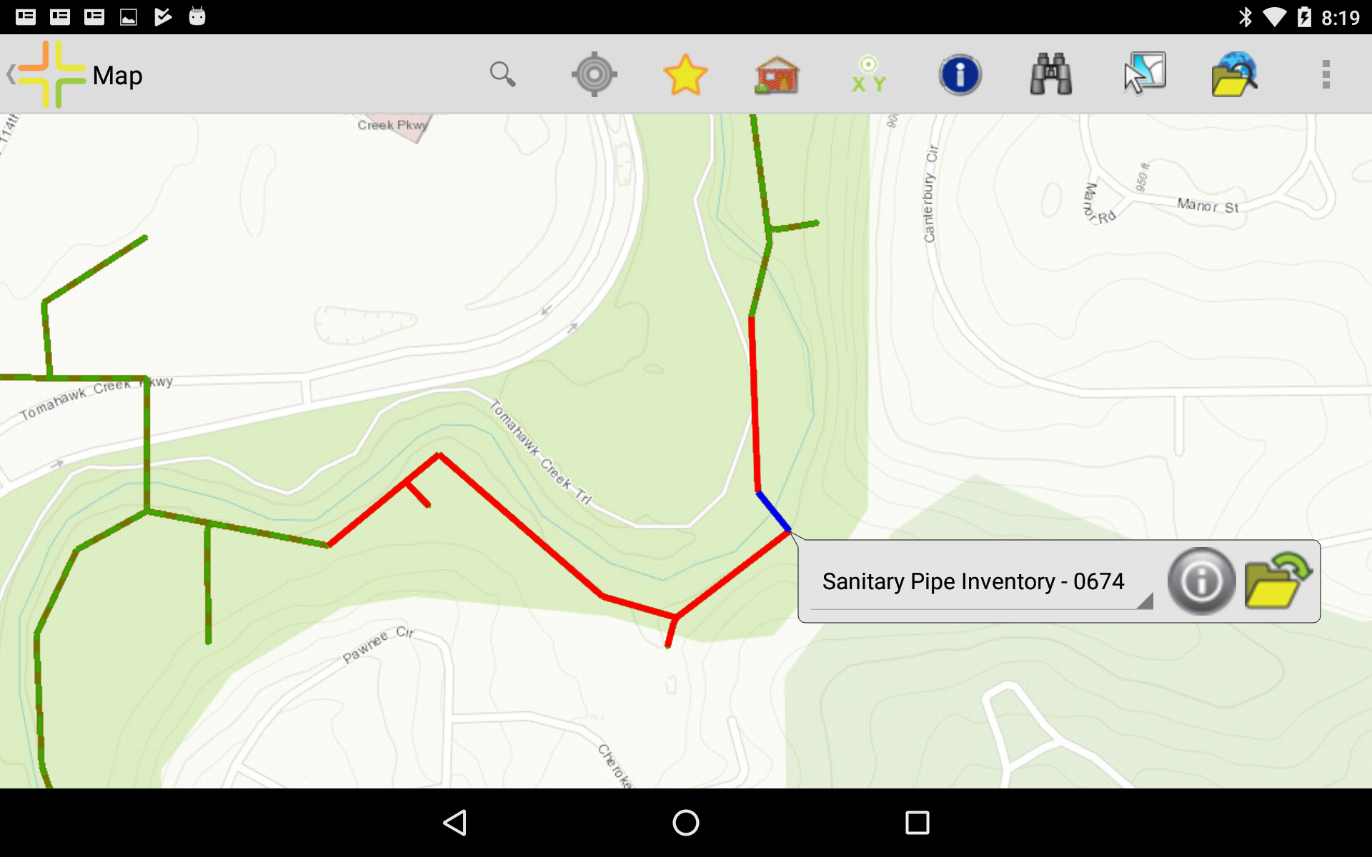 Advanced Show in Map