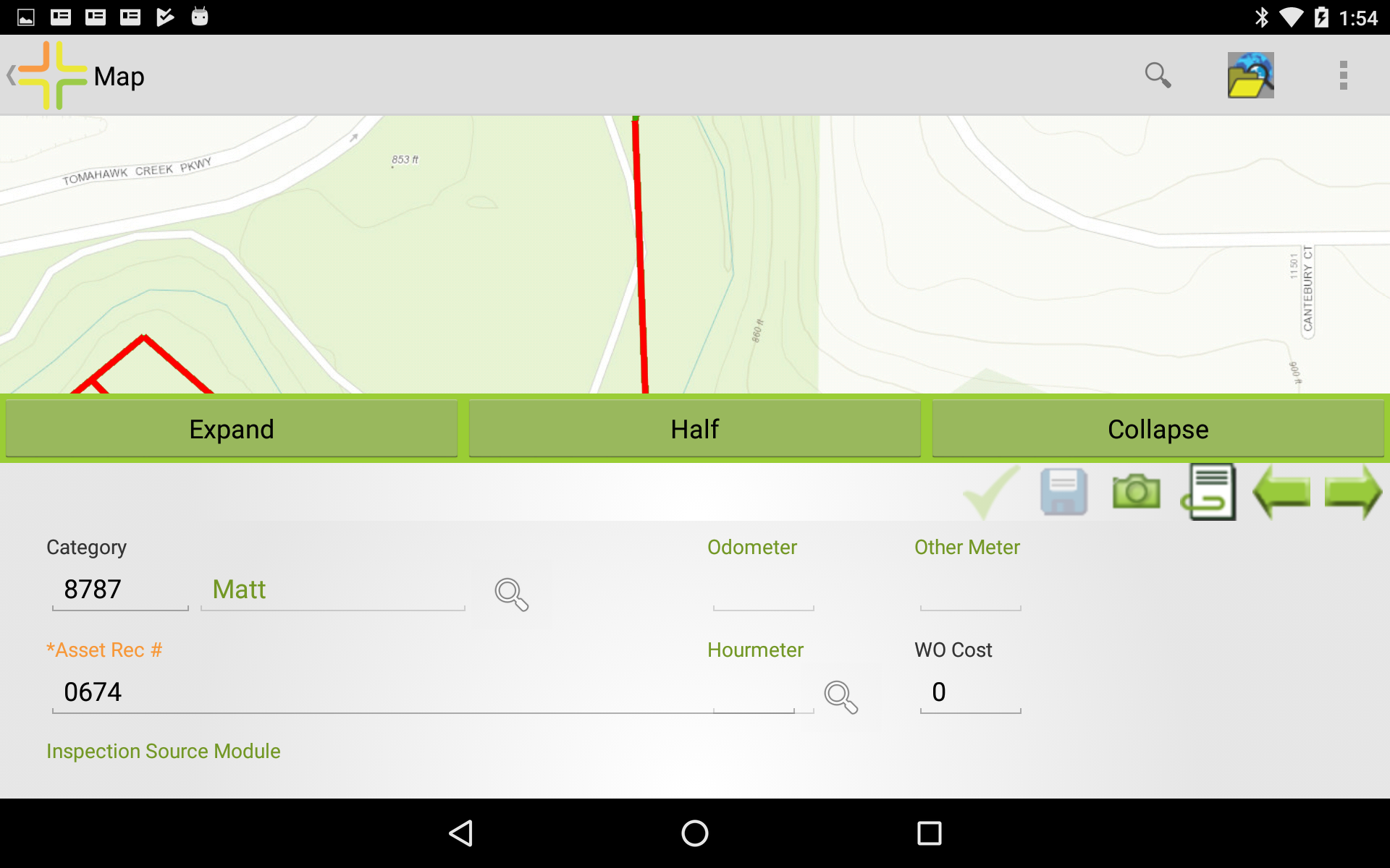 Advanced Show in Map