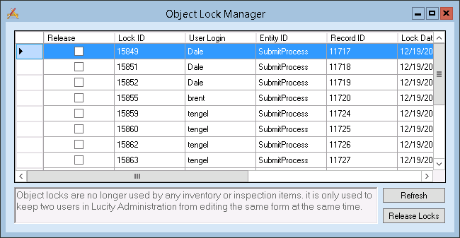 Object Lock Manager